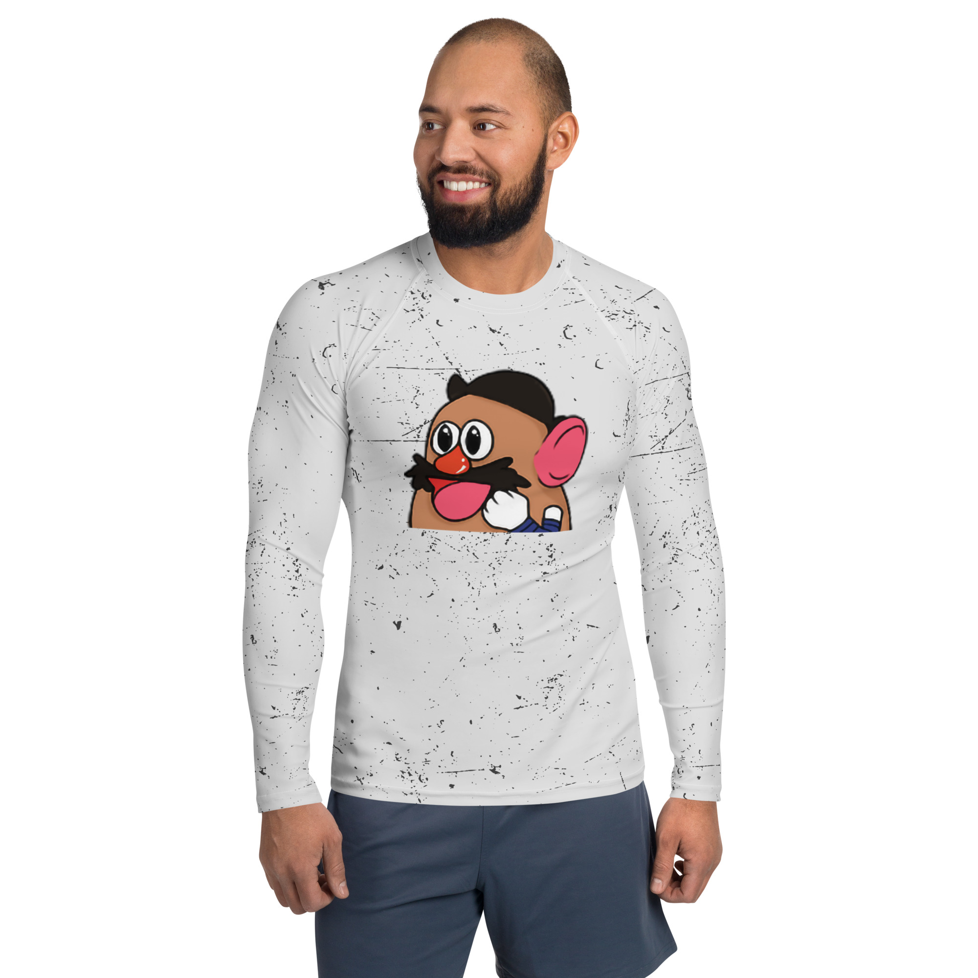 The0nehandedgamer Men's Rash Guard | Gamer Clothing
